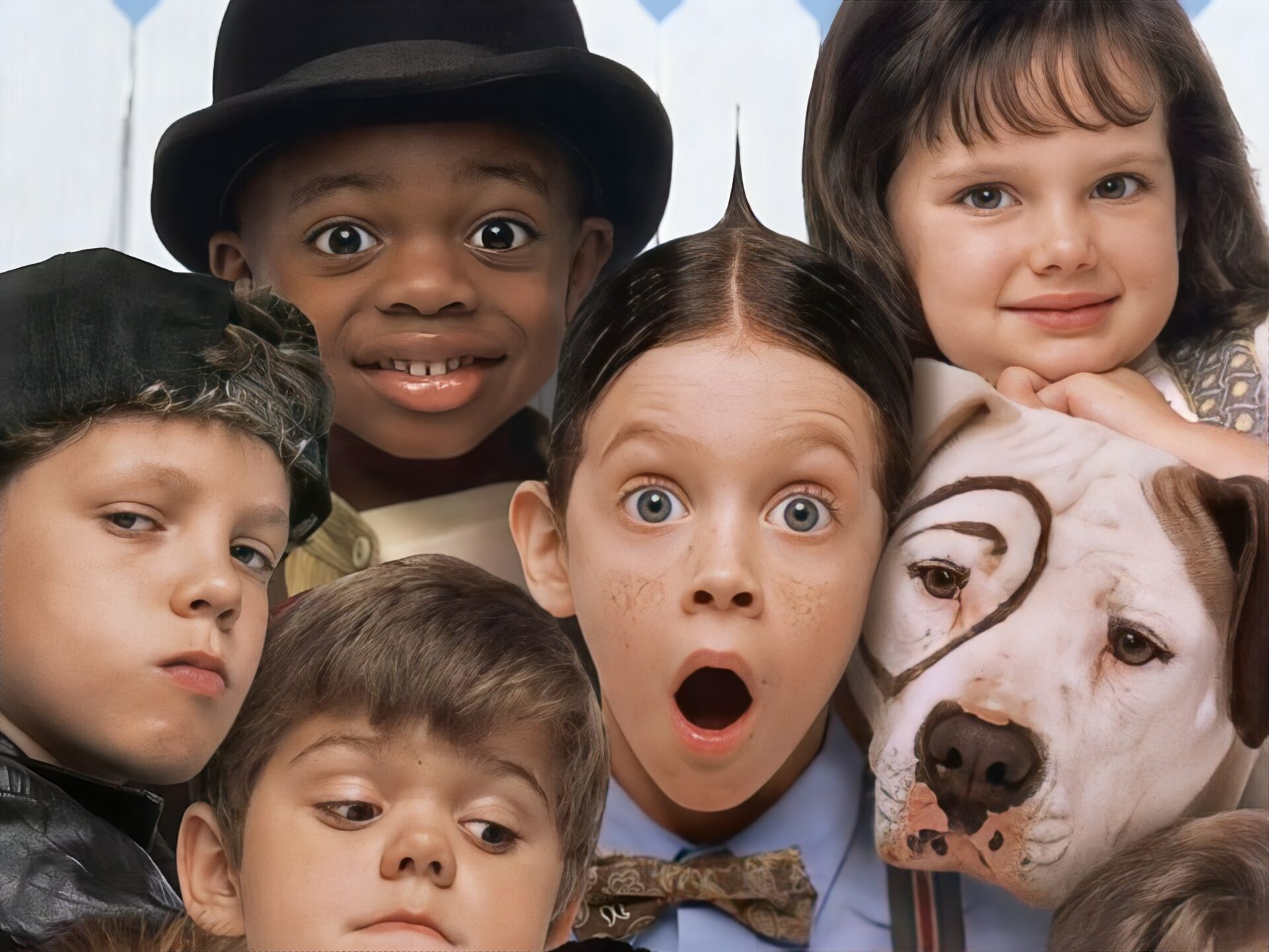 The origins of the iconic 'Little Rascals' chin wave