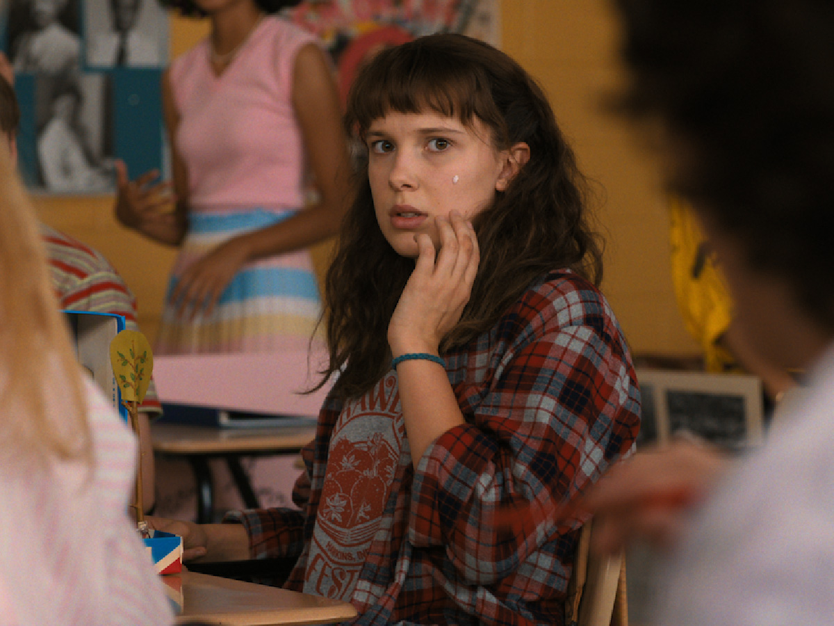 The ‘Stranger Things’ history of the blue hair tie